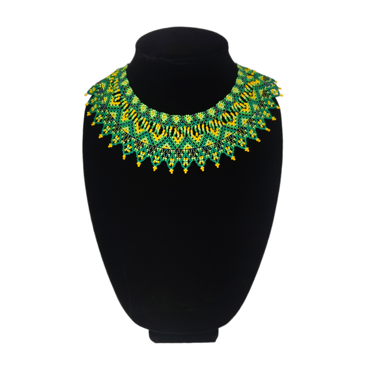 Beaded Necklace - Torus - Kundalini Serpent – Hand by Craft