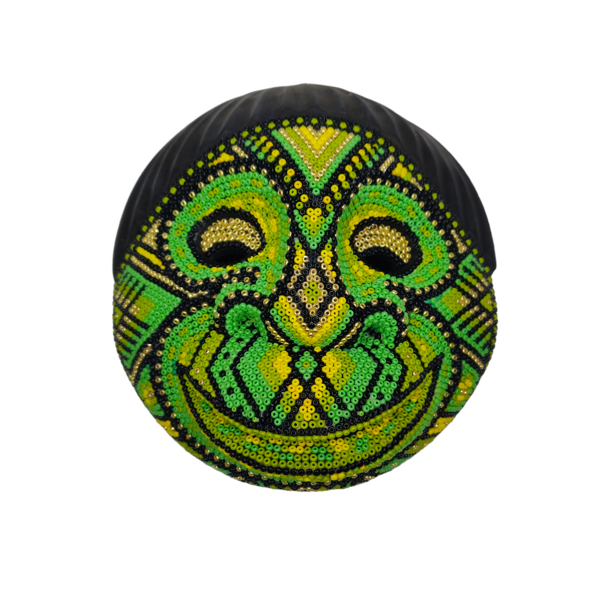 Beaded Mask - Grounding Nature – Hand by Craft